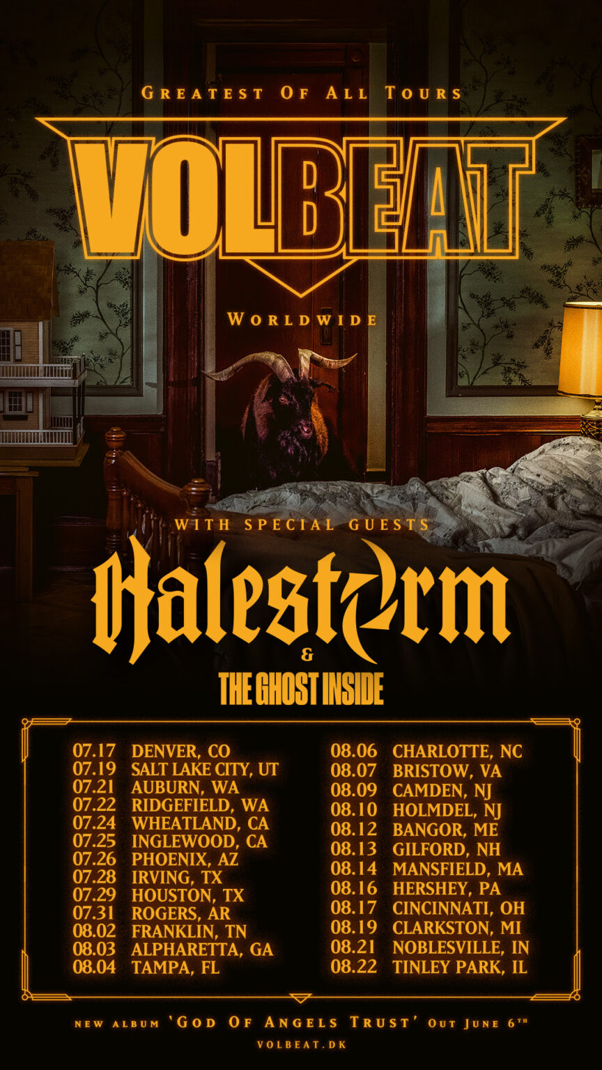 Volbeat Announce New Album "God Of Angels Trust" + Drop Video for "By a ...